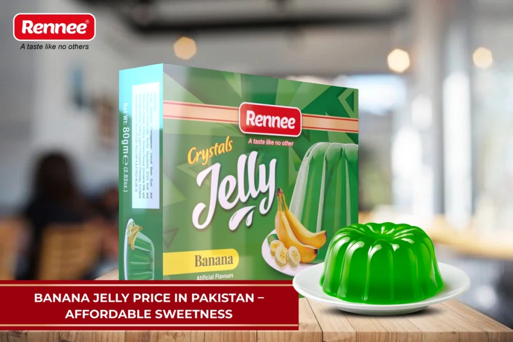Banana Jelly Made for Custard Lovers | Rennee Foods